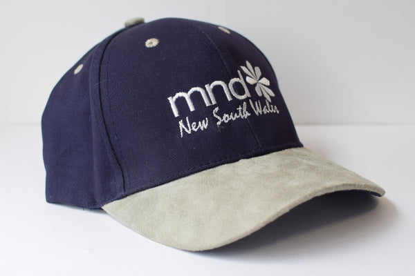 MND NSW Navy/Grey Cap – Motor Neurone Disease NSW
